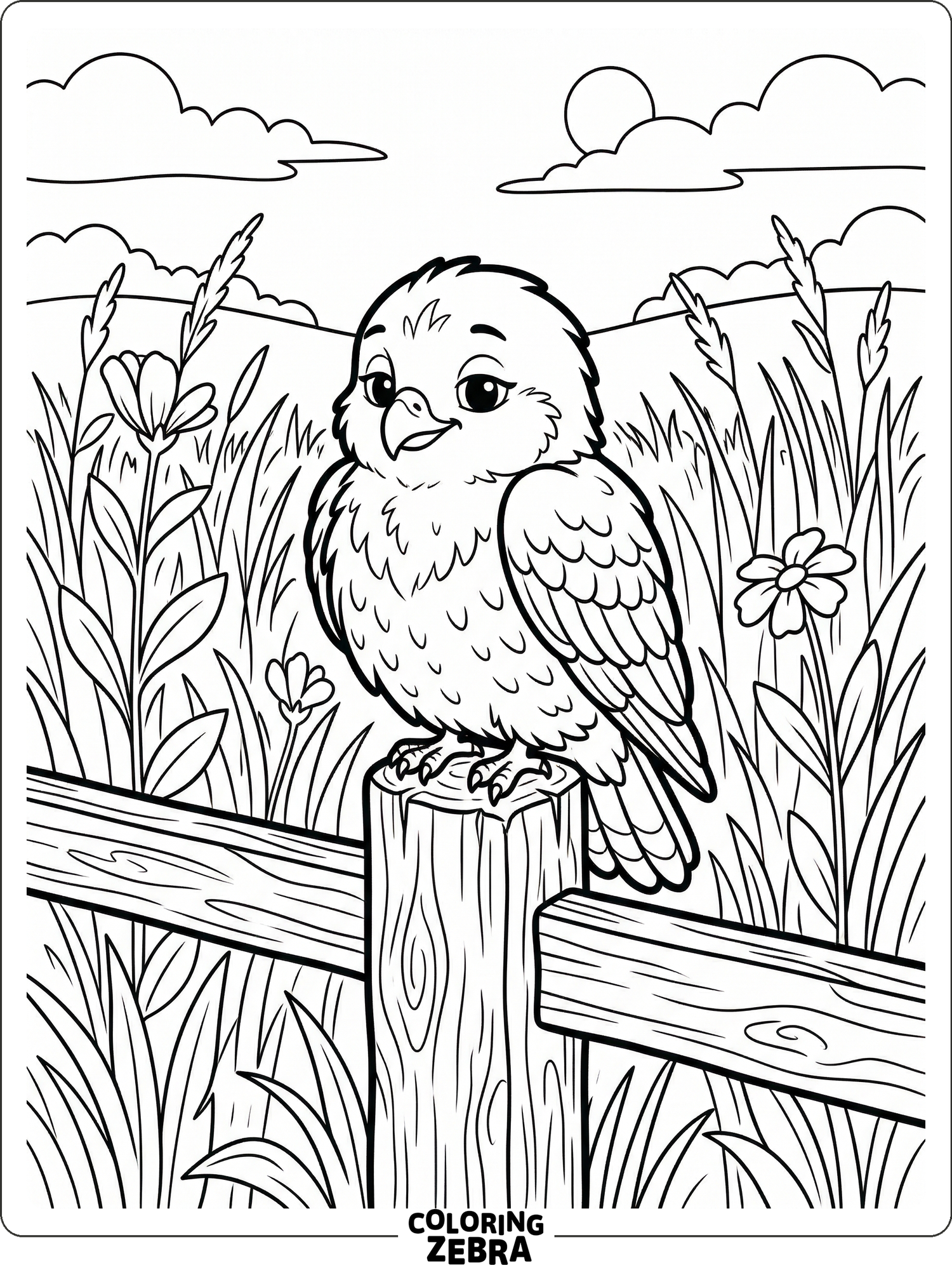 40 Free Hawk Coloring Pages - Printable PDF Sheets