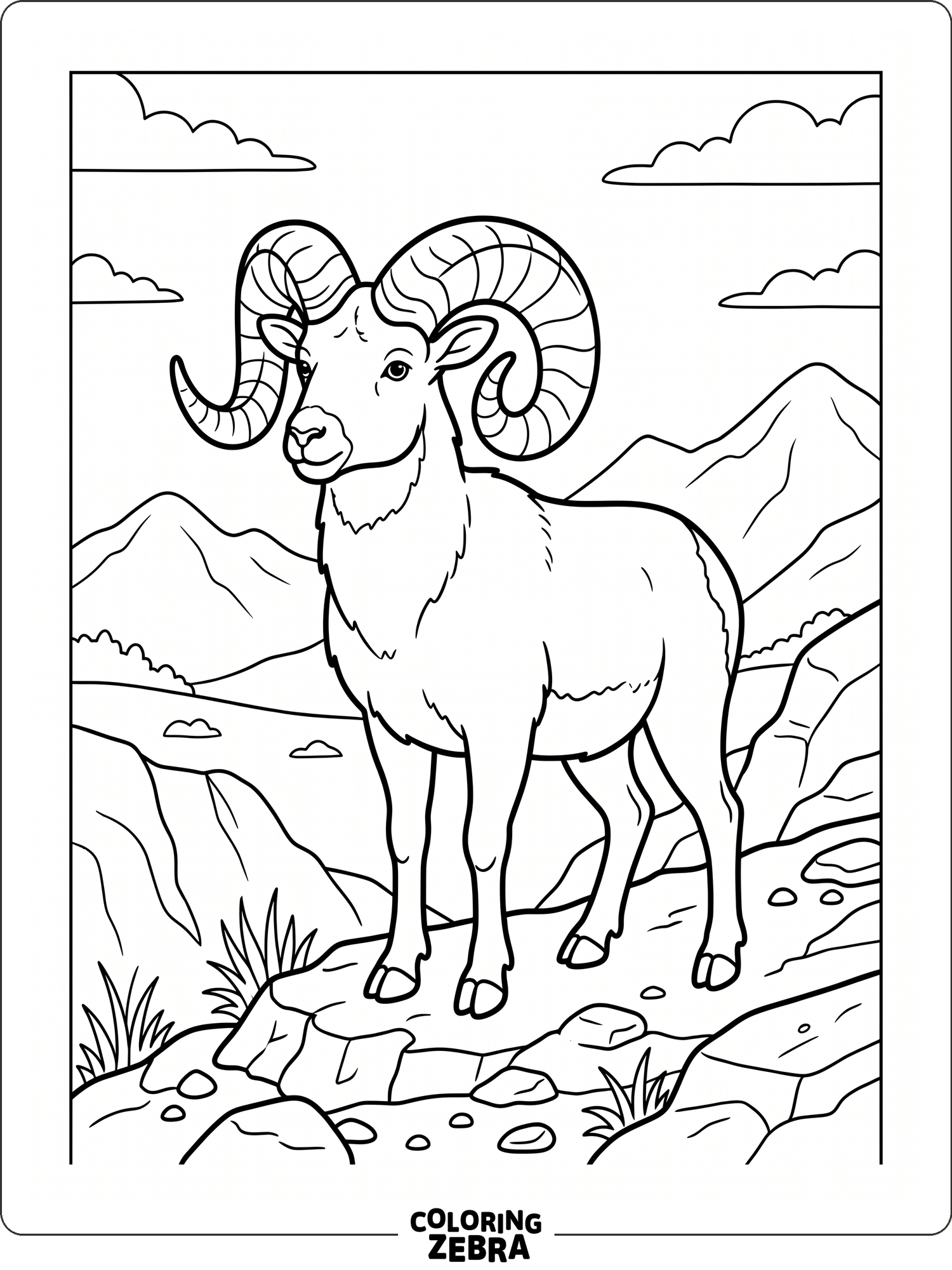 44 Free Sheep Coloring Pages - Printable PDF Sheets