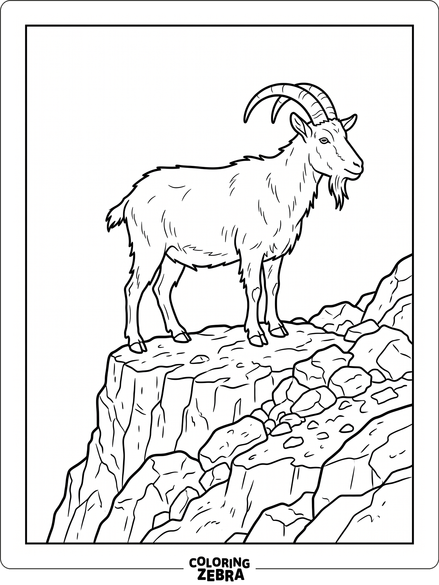38 Free Goat Coloring Pages - Printable PDF Sheets