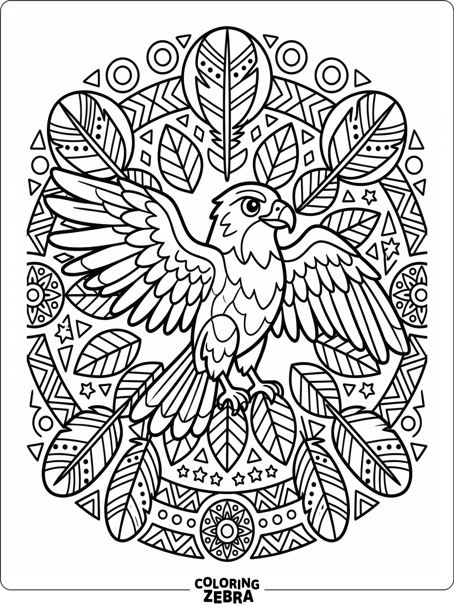 40 Free Hawk Coloring Pages - Printable PDF Sheets