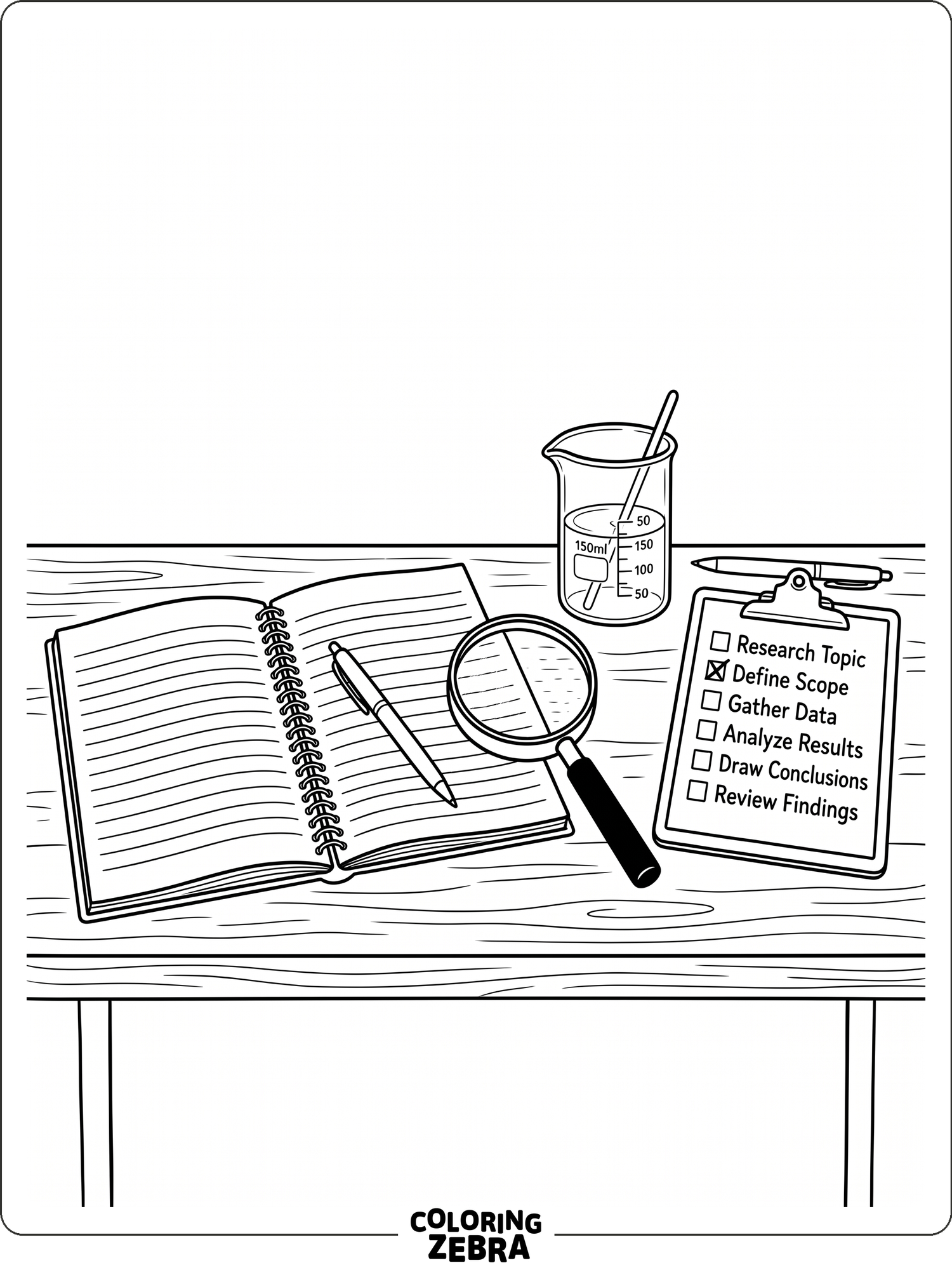 41 Free Science Coloring Pages - Printable PDF Sheets