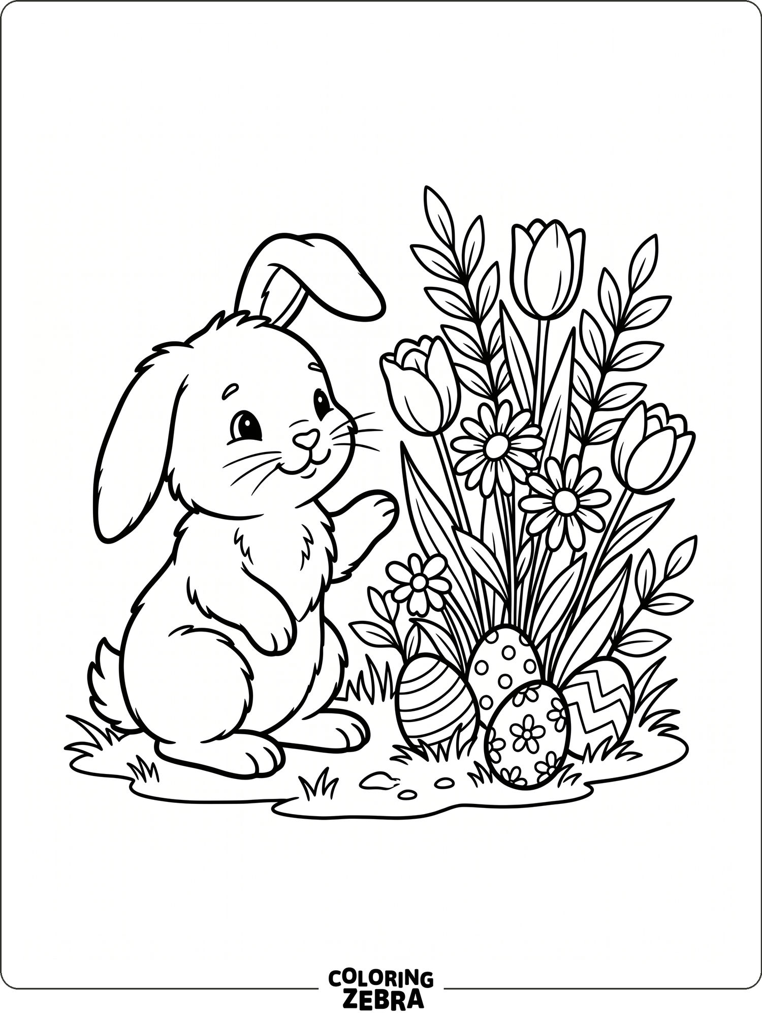 43 Free Rabbit Coloring Pages - Printable PDF Sheets
